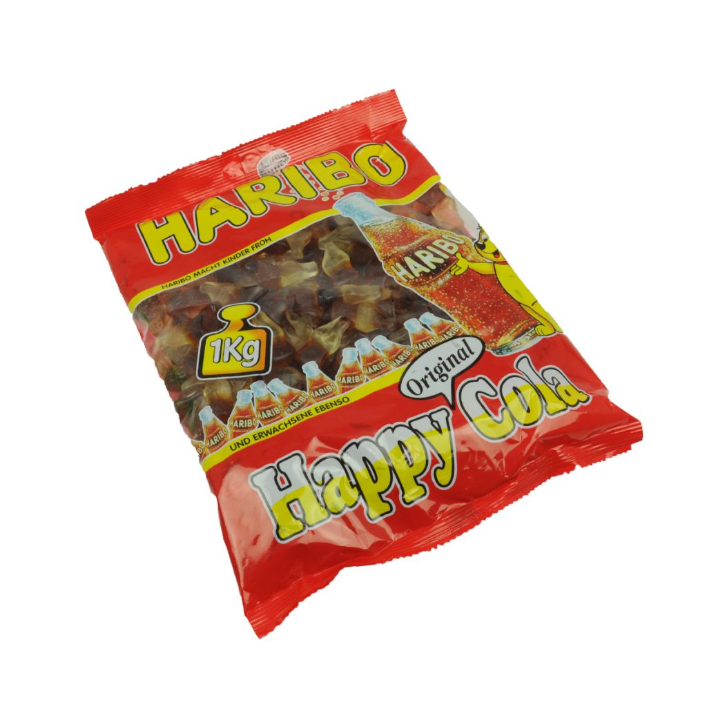 Haribo Snoepjes Mini Cola 1kg - Snuffelstore