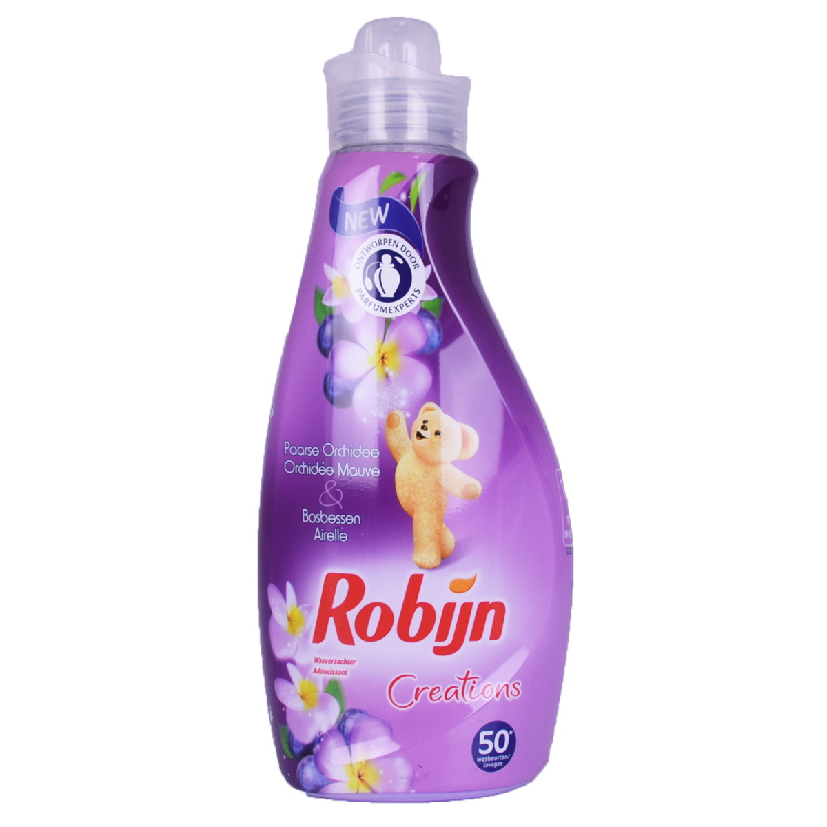 Robijn Wasverzachter "Paarse Orchidee & Bosbessen" 1250ml - Snuffelstore