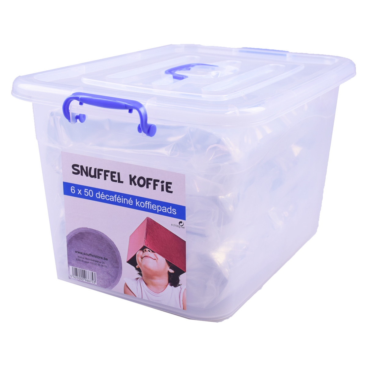 Snuffel Koffie 6x50 Décaféiné Koffiepads - Snuffelstore