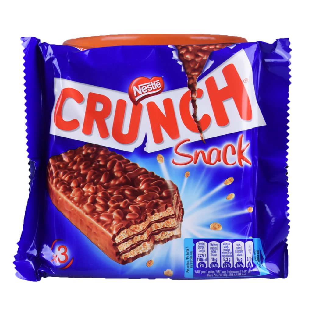 Nestle Crunch Snack 3stk - Snuffelstore