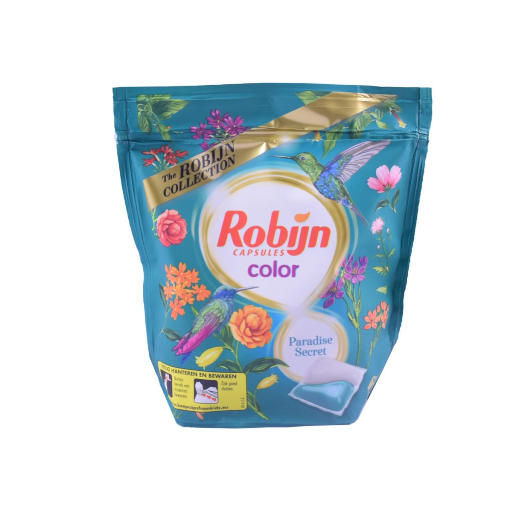 Robijn Capsules Color "Paradise Secret" 14Wasbeurten - Snuffelstore