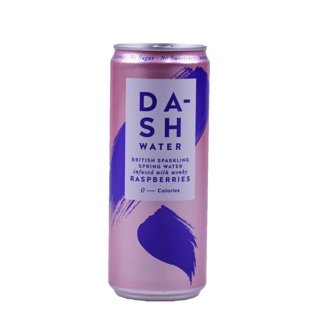 Dash Bruiswater "Raspberries" 330ml - Snuffelstore