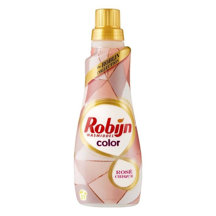 Robijn Wasmiddel Gekleurde Was Rosé Chique - 21wasb./735ml - Snuffelstore