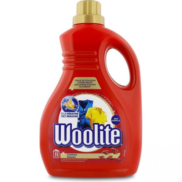 Woolite Wasmiddel met Keratine Gekleurde Was - 33wasb./2l - Snuffelstore