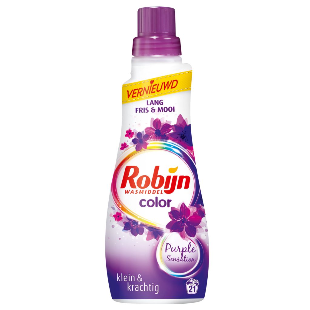 Robijn Wasmiddel Color - Purple Sensation - 21wasb/735ml - Snuffelstore