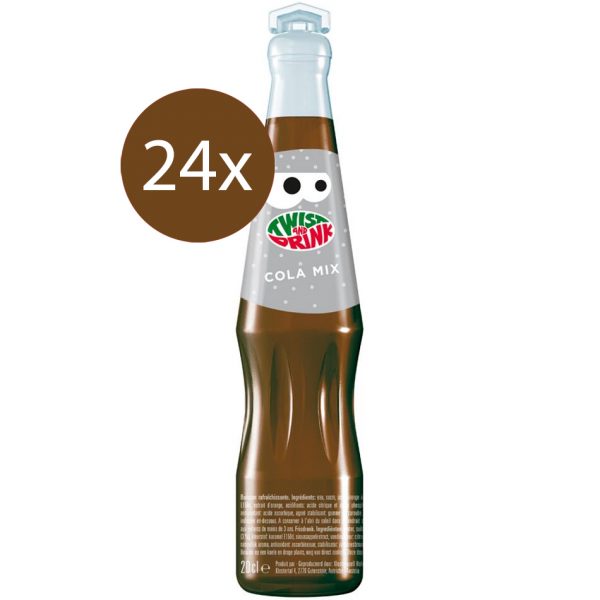 Twist And Drink - Cola 24 x 20cl - Voordeelverpakking - Snuffelstore
