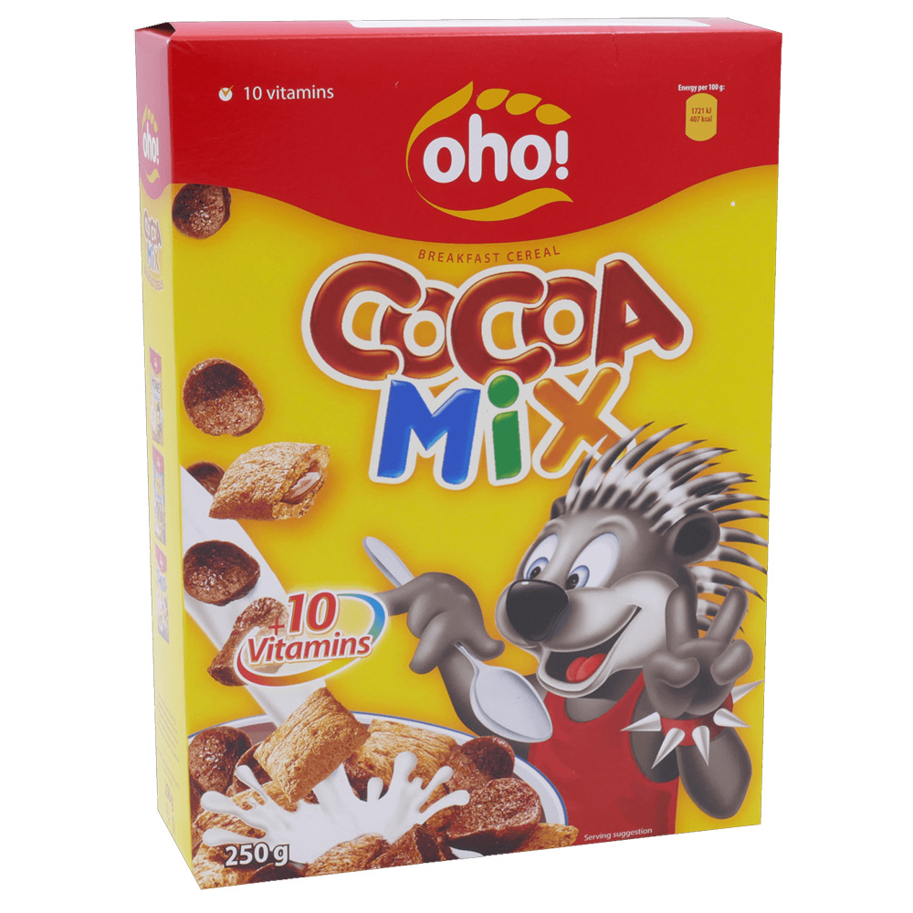 Oho! Cornflakes Cocoa Mix 250g - Snuffelstore