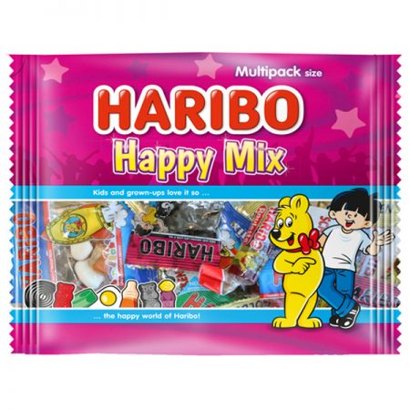 Haribo Happy Mix - Aparte Mini Zakjes 300gr - Snuffelstore
