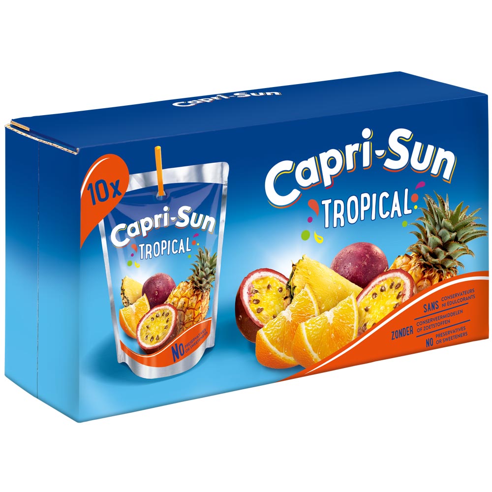 Capri Sun Tropical 10x200ml - Snuffelstore
