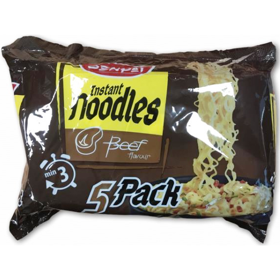 Instant Noodles – Rundvlees – 5-Pack 5x68gr - Snuffelstore