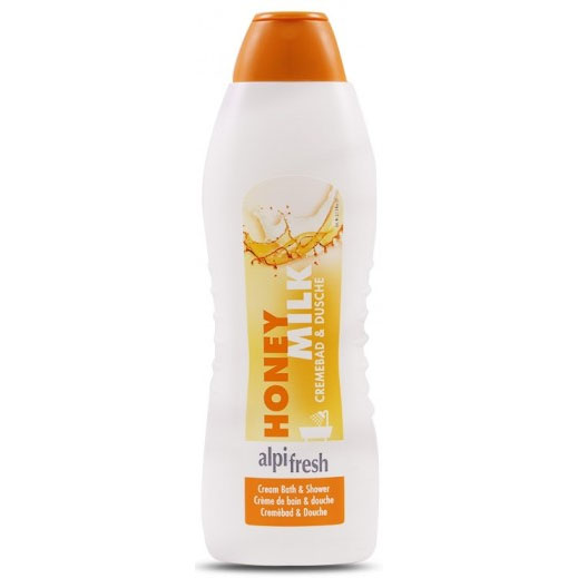 Alpi Fresh Bad & Douchecrème Honey Milk 1000ml - Snuffelstore