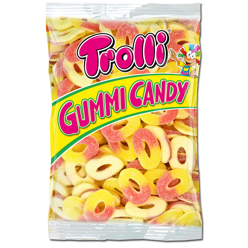 Trolli Snoep Perzik 1000g - Snuffelstore