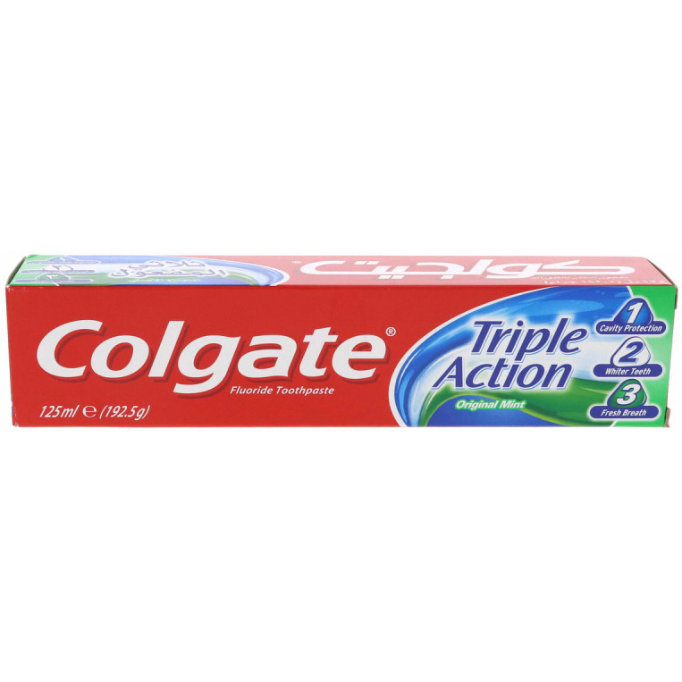 Colgate Tandpasta Triple Action 125ml - Snuffelstore