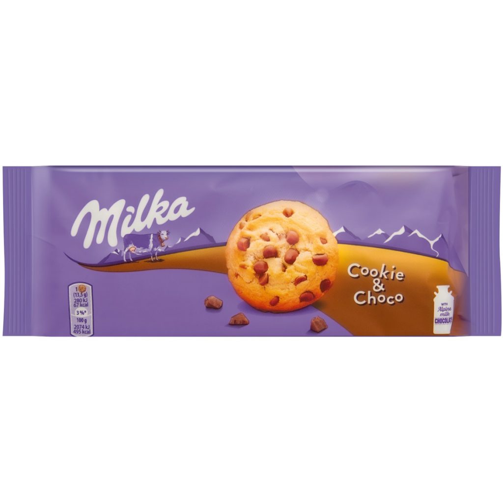 Milka Cookie & Choco 135g - Snuffelstore