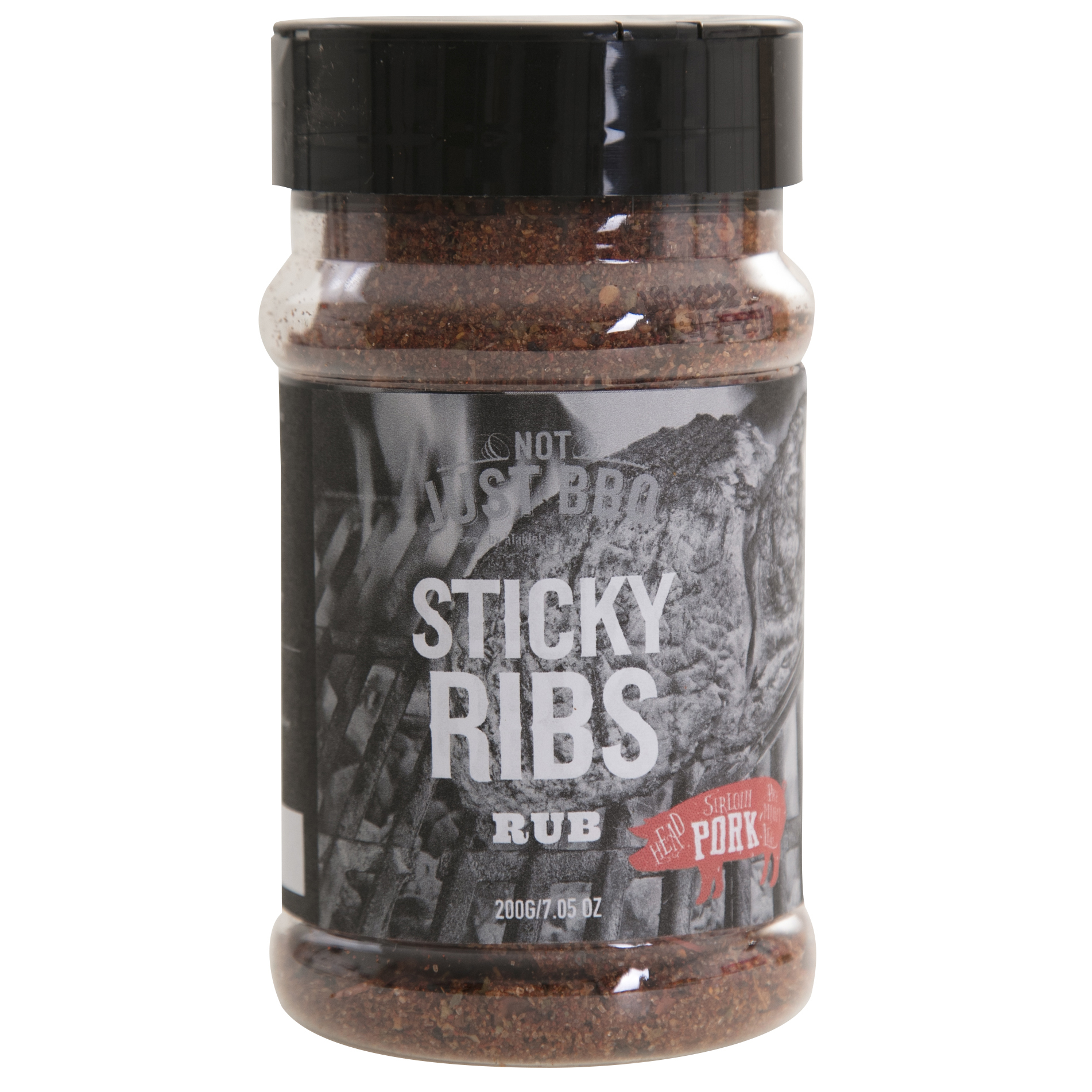 Not Just BBQ Sticky Ribs Rub 180g - Snuffelstore