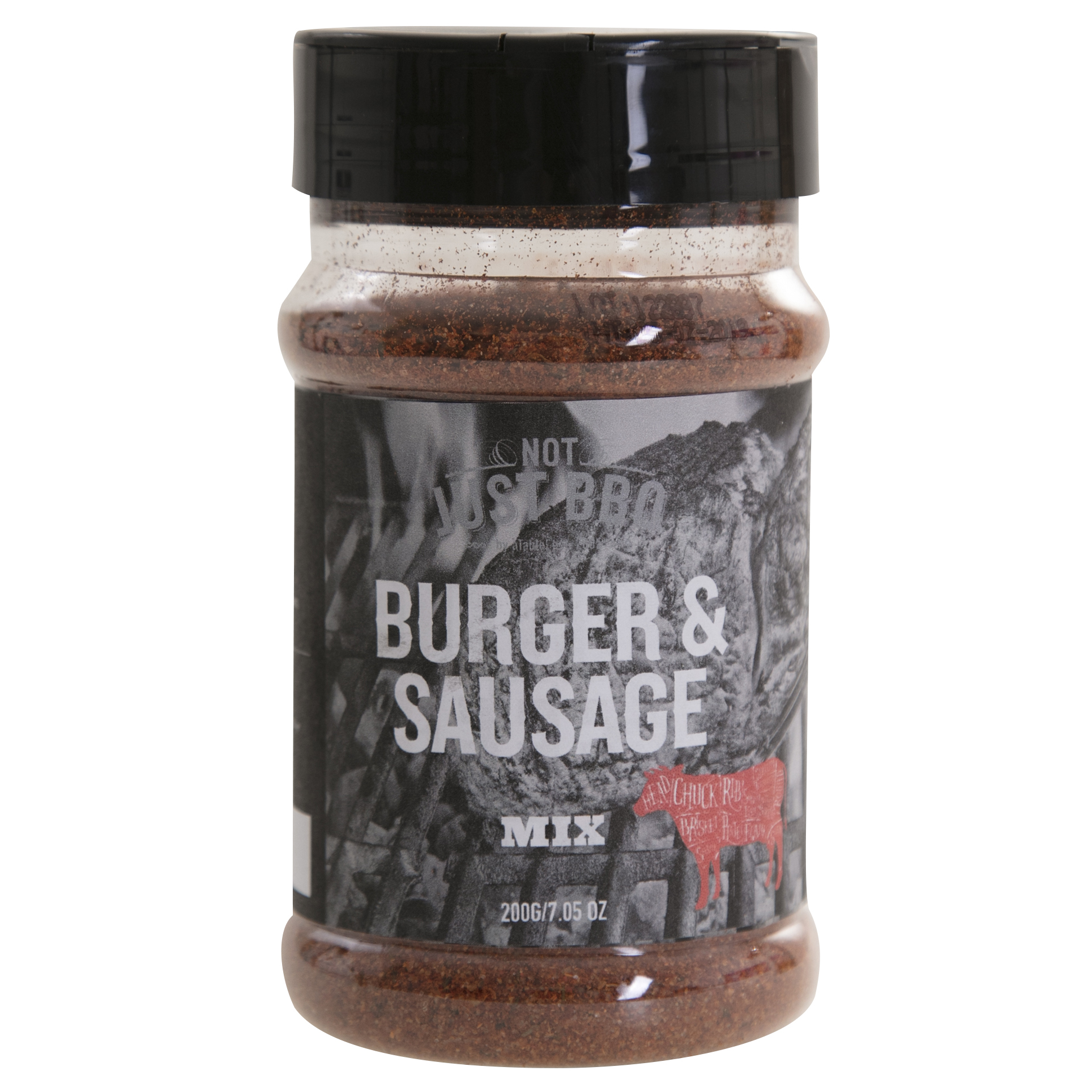 Not Just BBQ Hamburger & Sausage Rub 180g - Snuffelstore