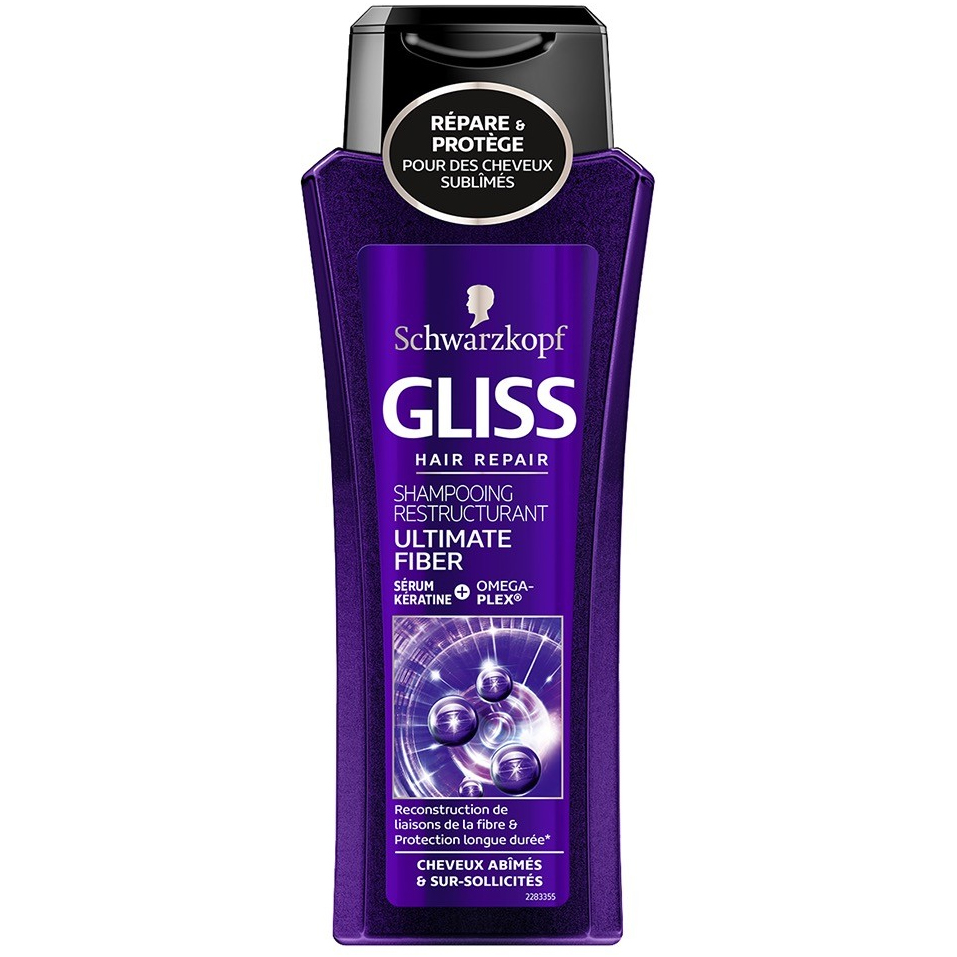 Gliss Kur Shampoo Ultimate Fiber 250ml - Snuffelstore
