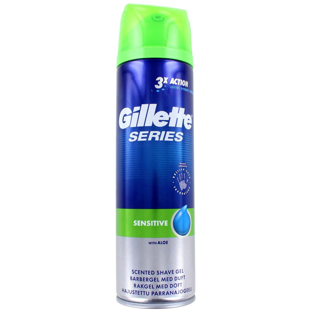 Gillette Series Scheergel Sensitive 200ml - Snuffelstore