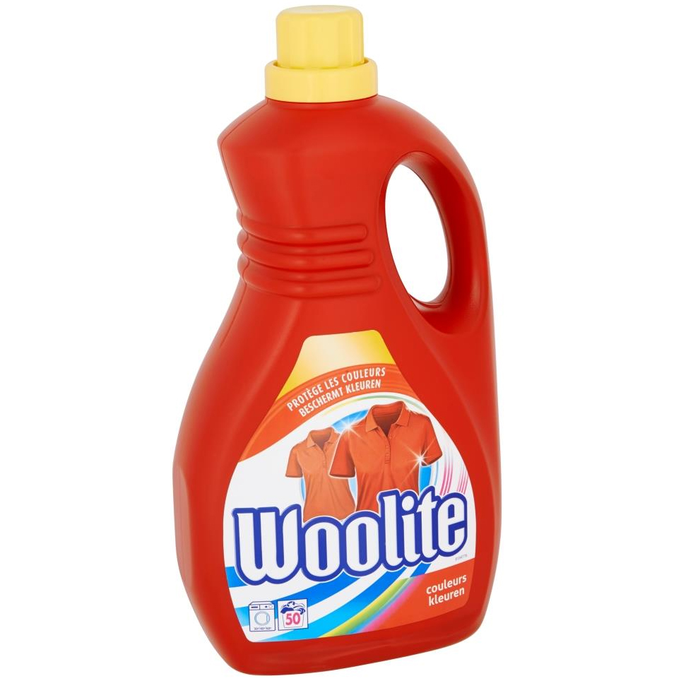 Woolite Vloeibaar Wasmiddel Kleuren 50wasb/3L - Snuffelstore