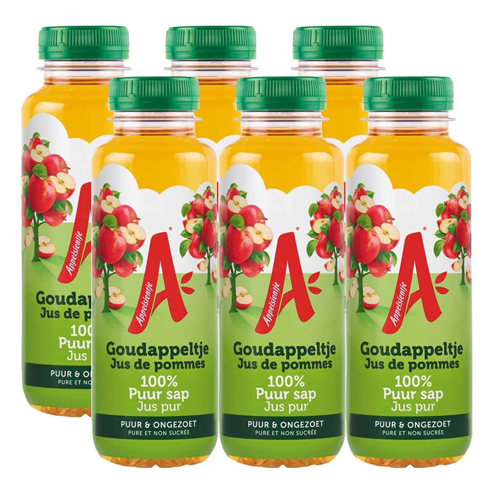 Appelsientje Goudappeltje 6x330ml - Snuffelstore