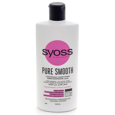 Syoss Conditioner Pure Smooth 500ml - Snuffelstore