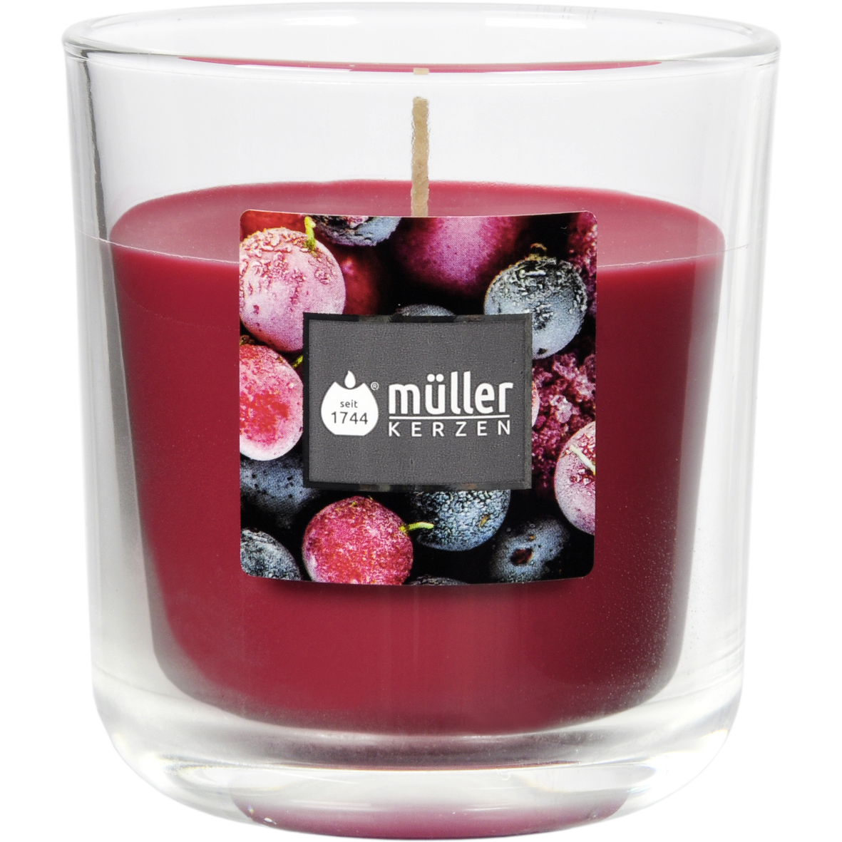 Müller Geurkaars In Glas Rood Fruit - Snuffelstore