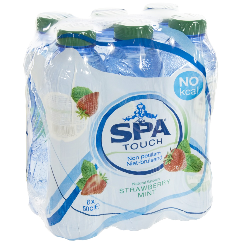 Spa Touch Strawberry Mint 6 x 50cl - Snuffelstore