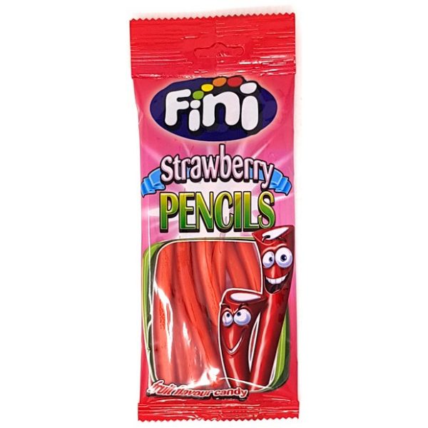 Fini Strawberry Pencils 100g - Snuffelstore