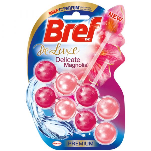 Bref Toiletblokje Deluxe Delicate Magnolia 2 x 50g - Snuffelstore