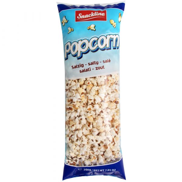 Snackline Popcorn Zout 200g - Snuffelstore