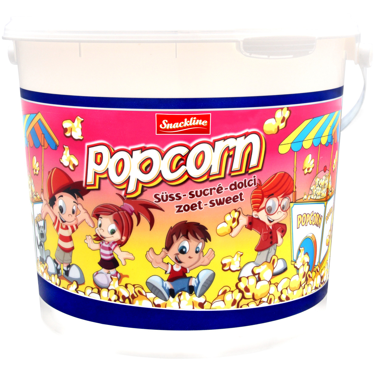 Snackline Popcorn Zoet In Emmer 250g - Snuffelstore