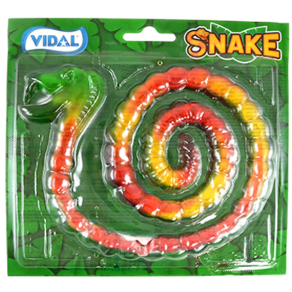 Vidal Snake Jelly Snoep 66g - Snuffelstore
