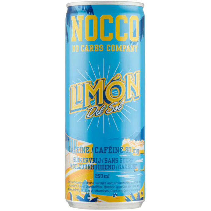 Nocco Limón Del Sol 250ml - Snuffelstore