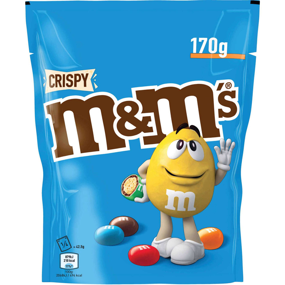 M&M'S Crispy 170g - Snuffelstore