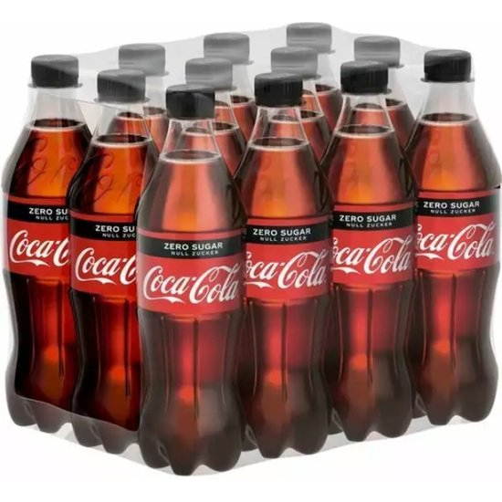 Coca Cola Zero 12 x 500ml INT - Snuffelstore