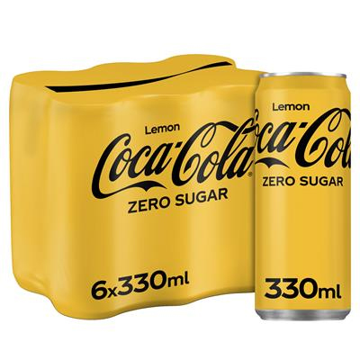 Coca Cola Zero Lemon 6 x 33cl - Snuffelstore