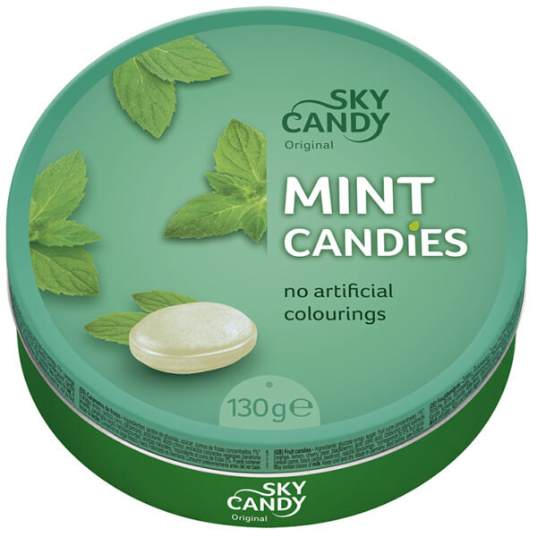Sky Candy Zuurtjes Muntsmaak 130g - Snuffelstore