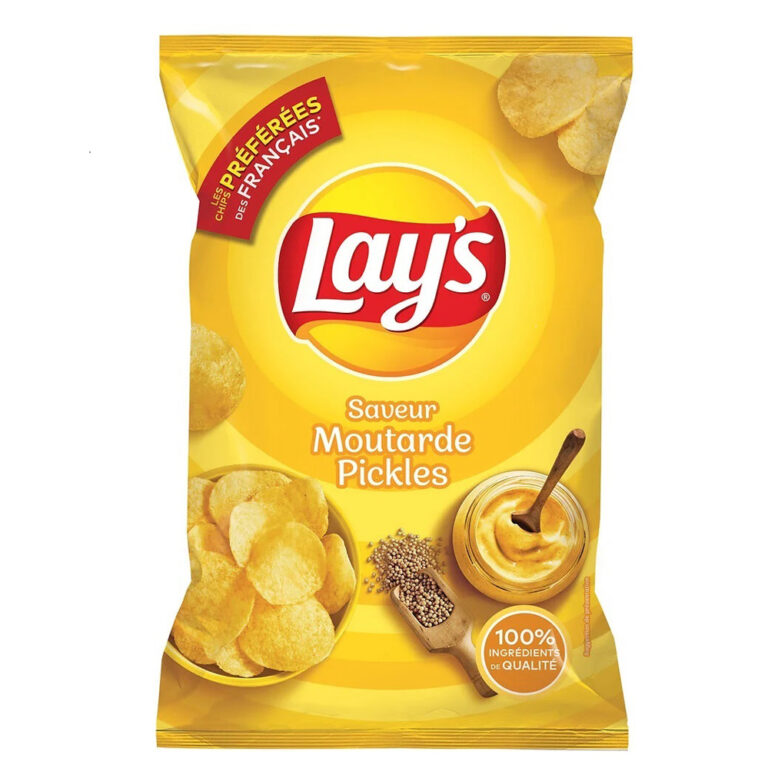 Lays Chips Mosterd & Pickles 135g - Snuffelstore