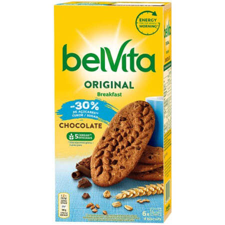 BelVita Original Breakfast Koekjes Chocolate Apart Verpakt 6 x 50g ...