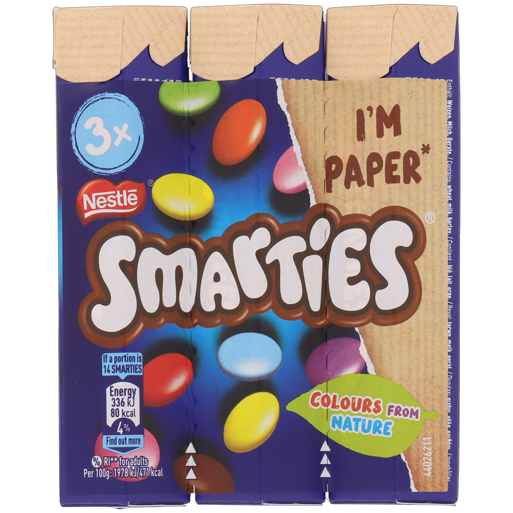 Smarties Colours From Nature 3x34g - Snuffelstore