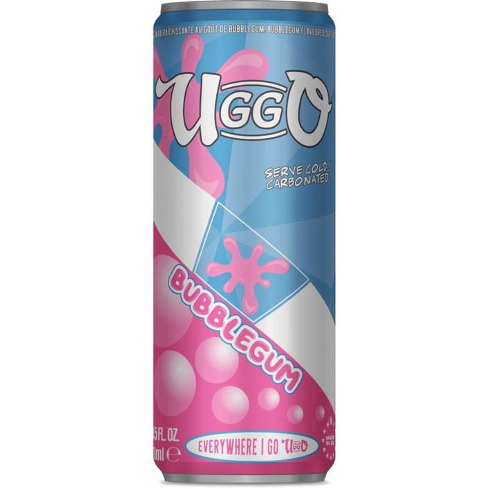 Uggo Frisdrank Bubblegum 250ml - Snuffelstore