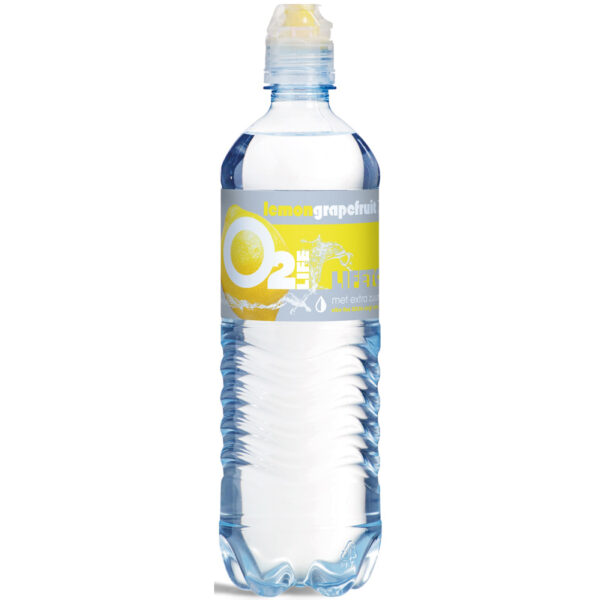 O2 Life Water Plat "Lemon & Gapefruit" 750ML - Snuffelstore