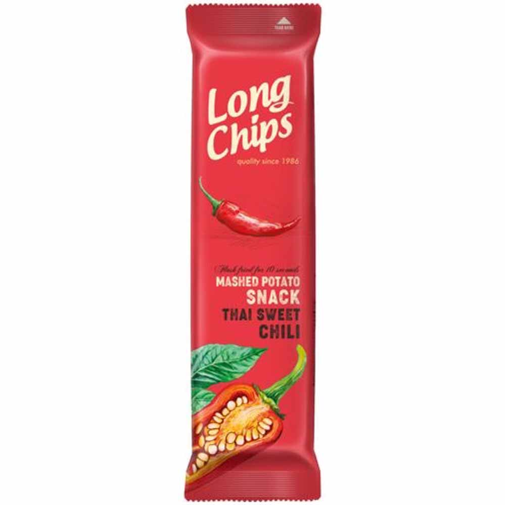 Long Chips Thai Sweet Chilli 75g – Mashed Potato Snack - Snuffelstore