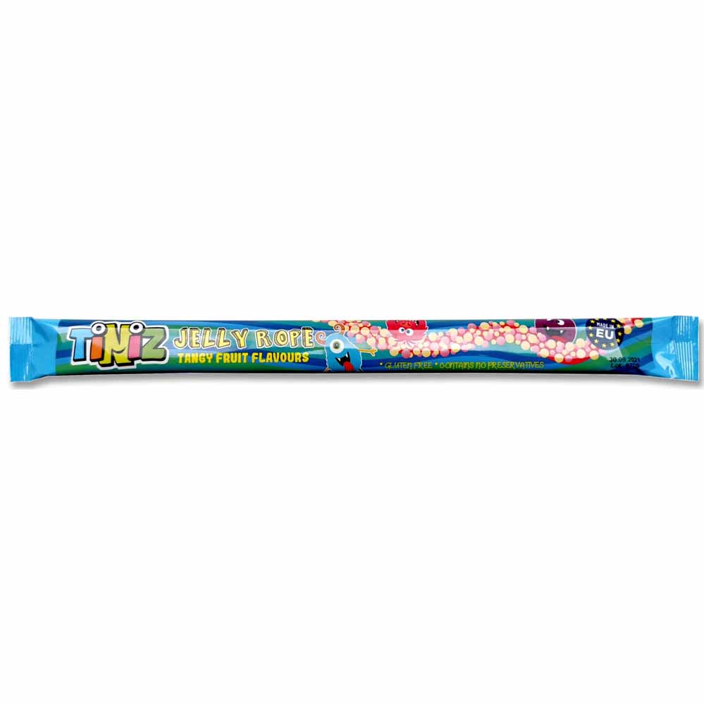 Jelly Rope Snoep Pittige Fruitsmaken 26gr - Snuffelstore