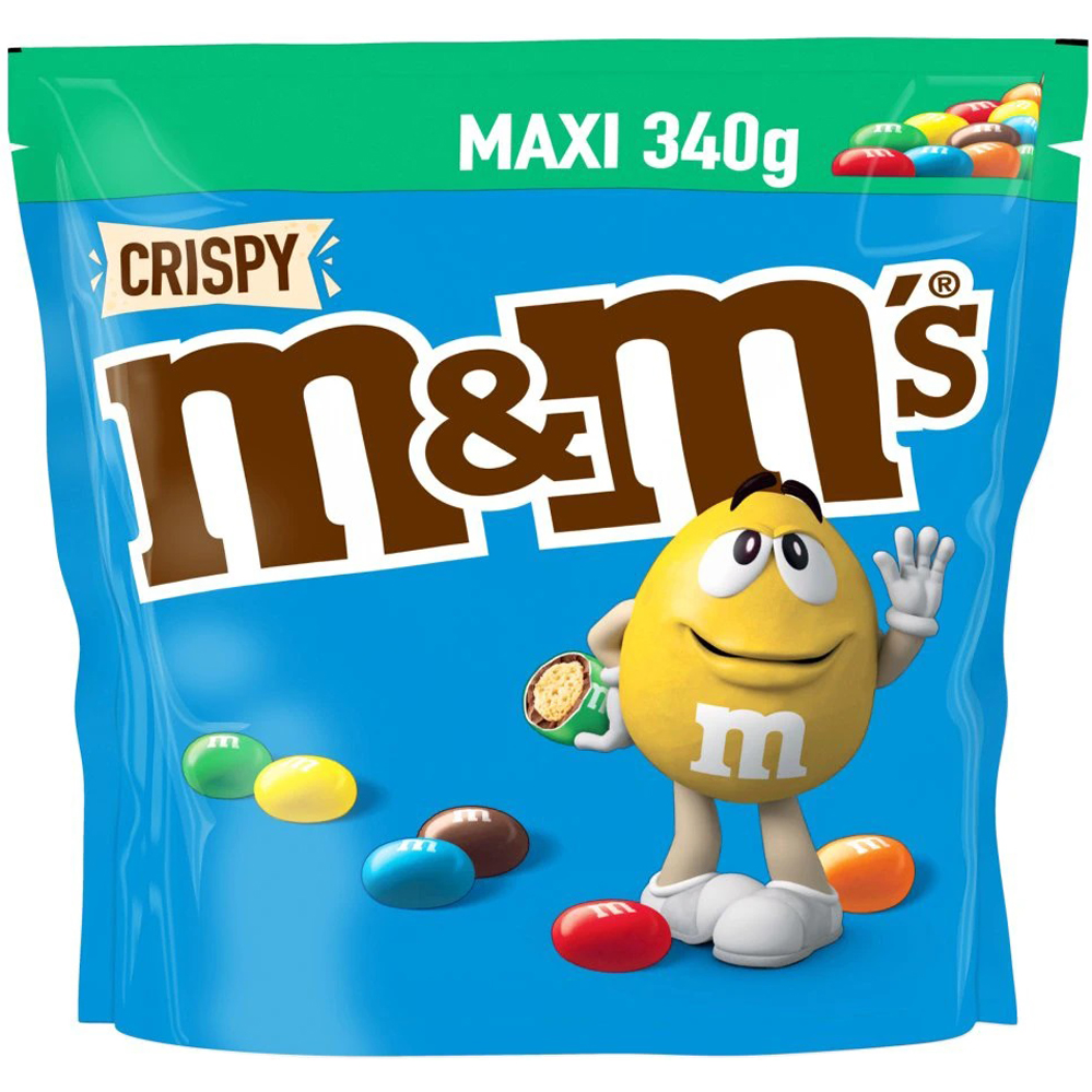 M&M's Crispy 340g - Snuffelstore