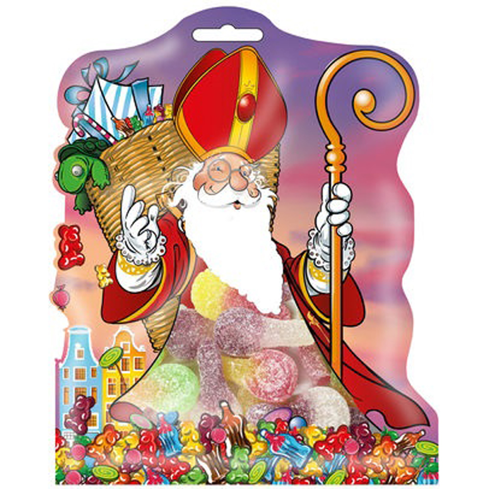 Sinterklaas Snoepzak Zure Fopspeentjes 90gr - Snuffelstore