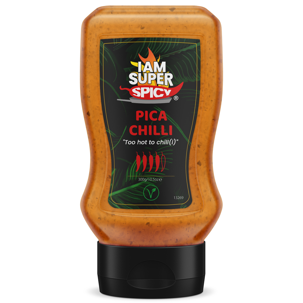 I Am Super Spicy Surinaamse Saus Pica Chili 300g - Snuffelstore