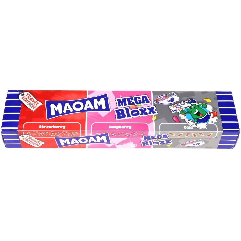 THT 30/06/2024 Maoam Snoep Megabloxx - Apart verpakt 528gr - Snuffelstore