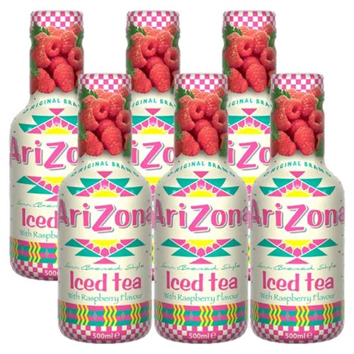 Arizona Ice Tea Raspberry 6x50cl – Sun Brewed Style – Flesjes ...