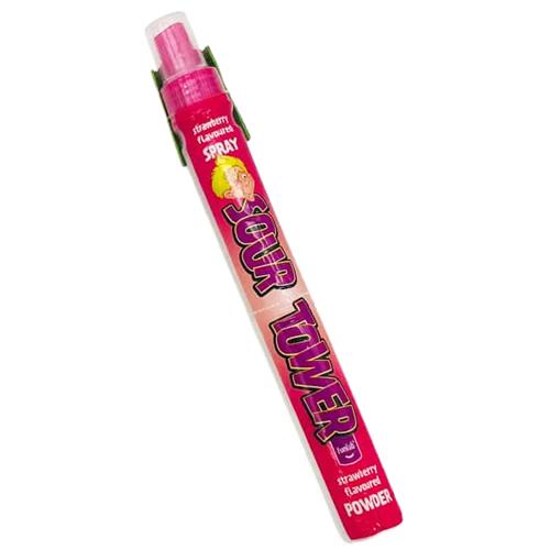 Funlab Sour Tower Spray & Powder 82g - Aardbei - Snuffelstore